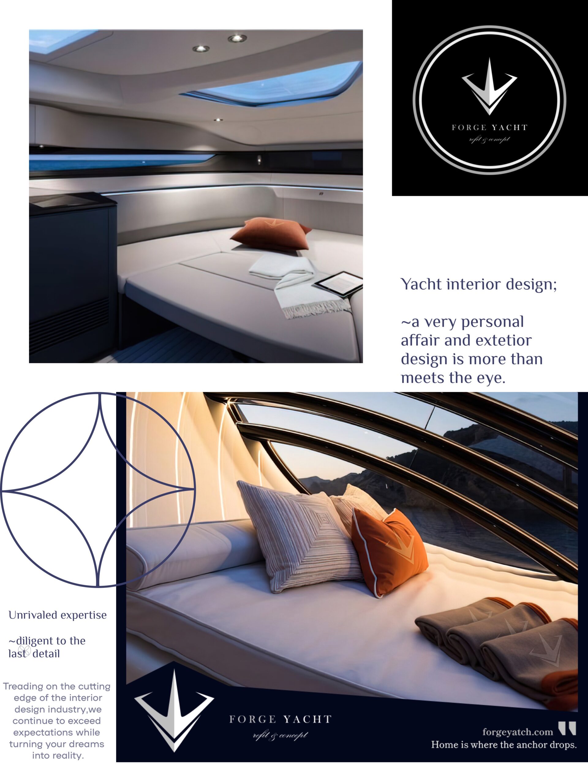 Forge Yacht – FORGE YACHT, kişiye özel yat iç mekanlarını teslim etmeye ...
